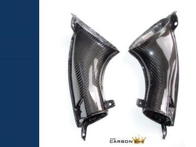 YAMAHA R1 2007-08 CARBON FIBRE AIR INTAKE TUBES IN TWILL WEAVE – The ...